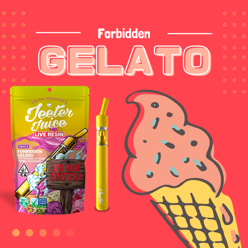 1G Jeeter Juice – Forbidden Gelato - 562 Go Green