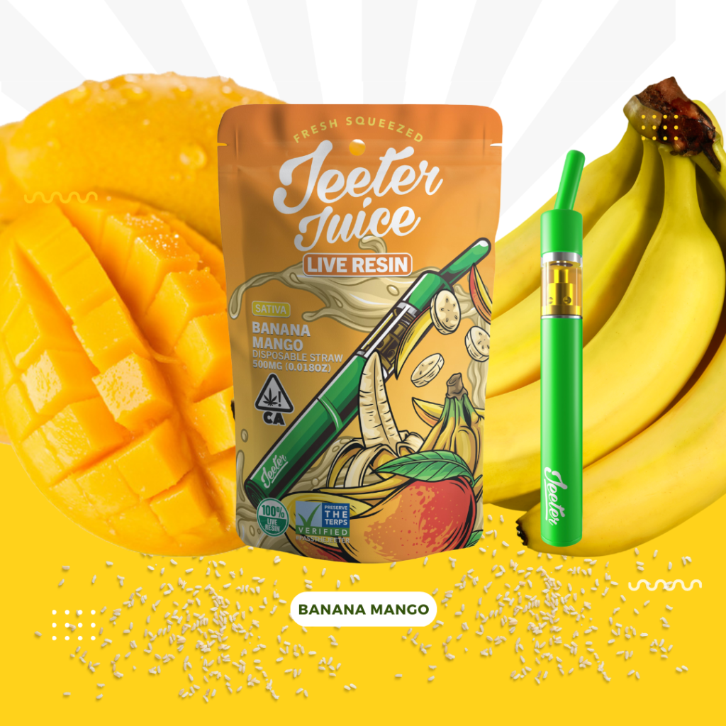 Jeeter Juice – Banana Mango - 562 Go Green