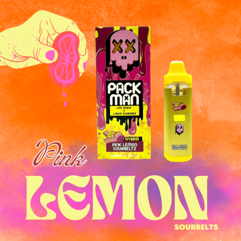 Packman – 2G – Pink Lemon Sourbeltz - 562 Go Green