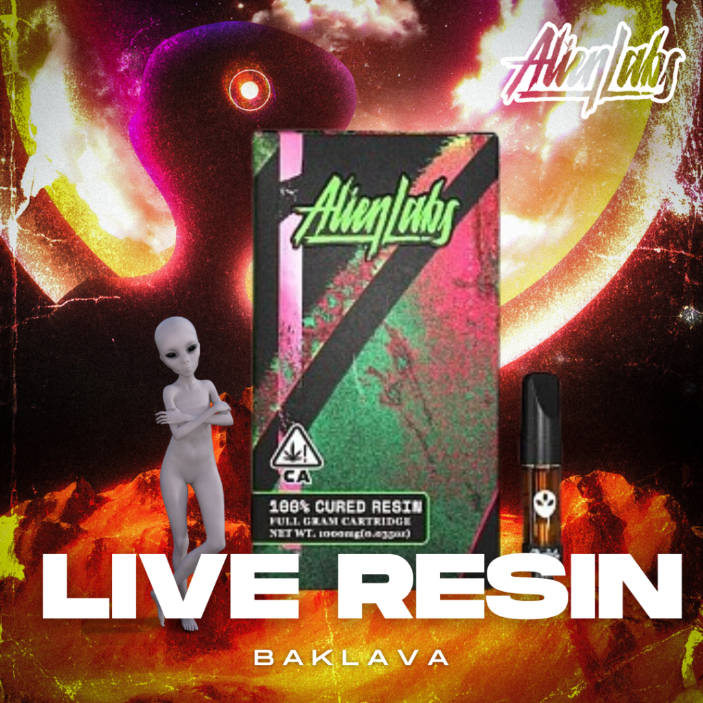 ALIEN LABS 1G CART BAKLAVA - 562 Go Green