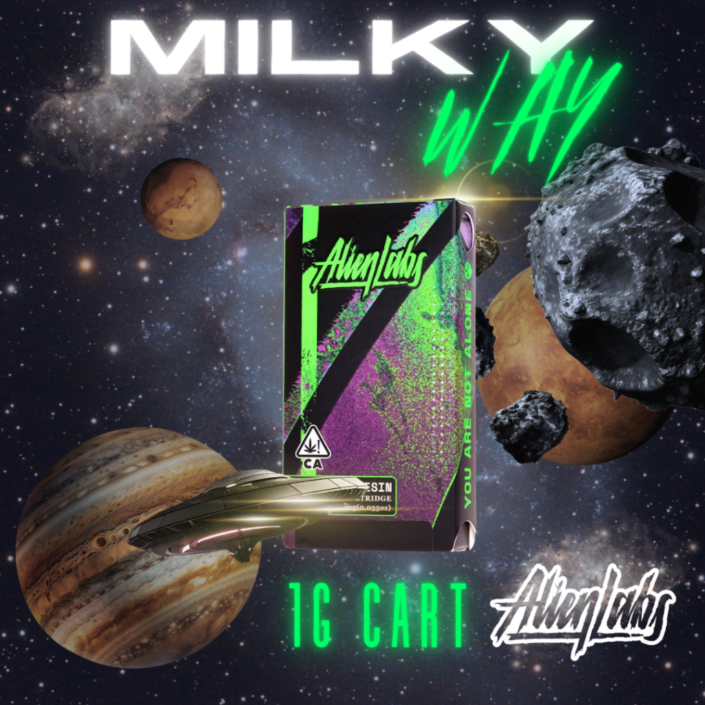 Alien Labs 1G Cart Milky Way (Indica) - 562 Go Green