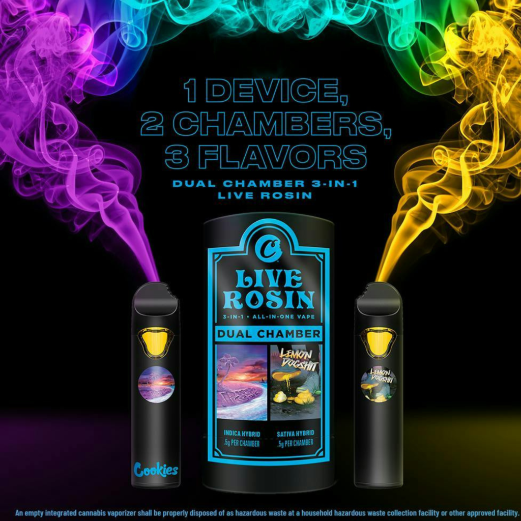 COOKIES 2G DUAL CHAMBER LIVE RESIN - 562 Go Green